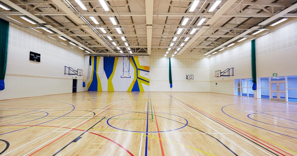 Kendall Kingscott | St John the Baptist School - New Sports Hall