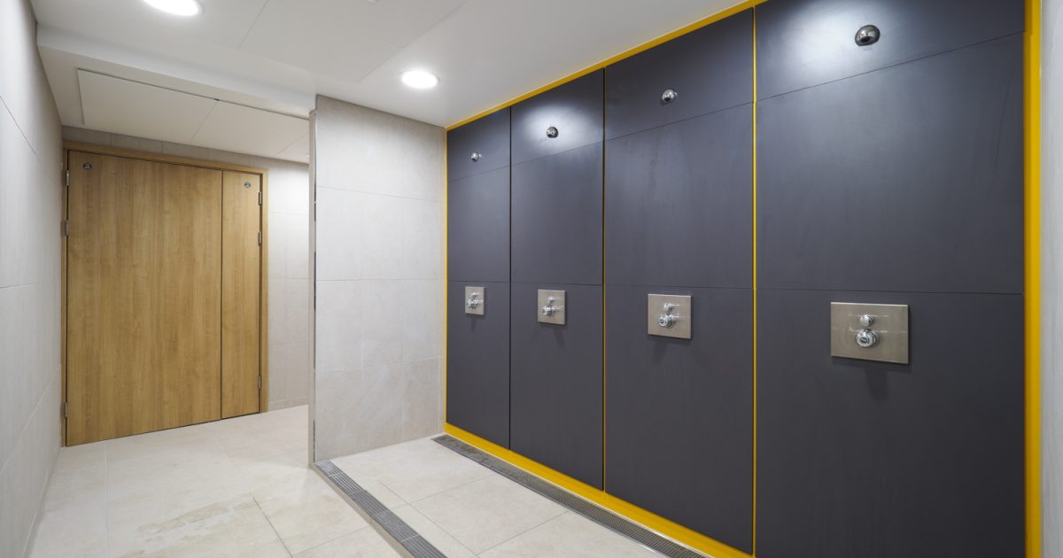 Kendall Kingscott | Sports Village Changing Room Refurbishment
